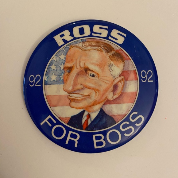 Accessories | Ross For Boss 92 Campaign Button | Poshmark
